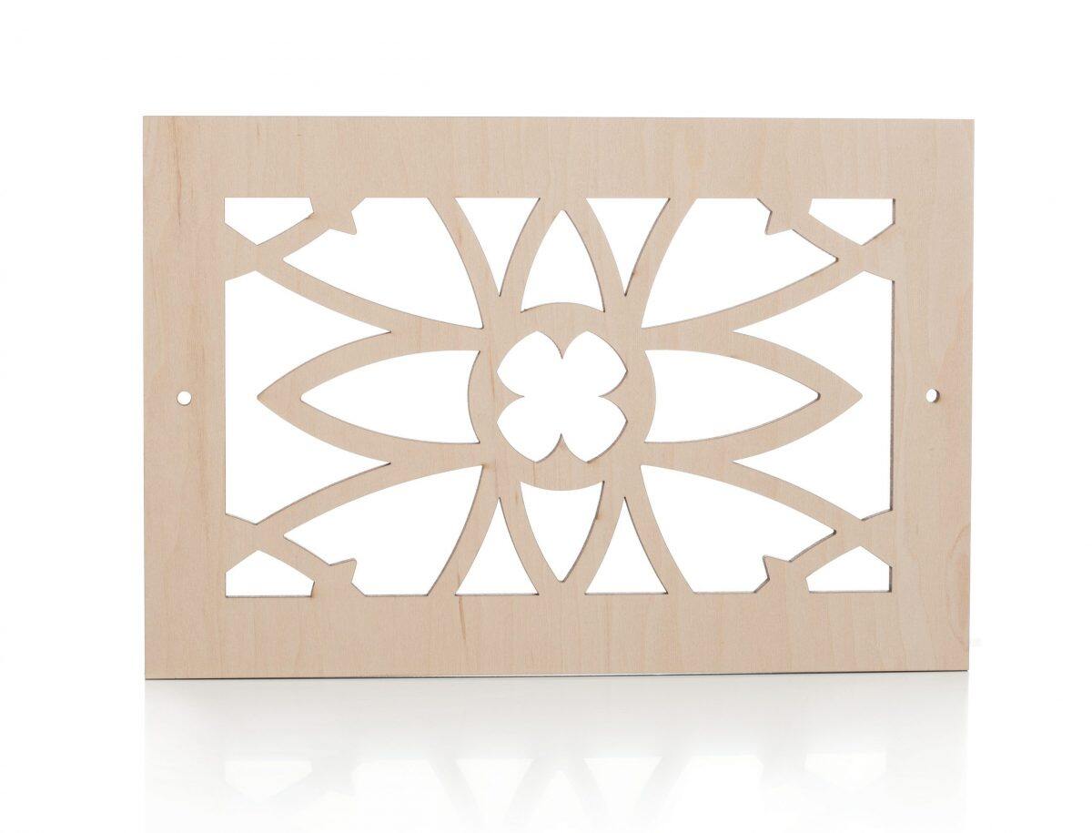 Wood Registers, Laser Cut, Wall/Ceiling/Heating - Pacific Register