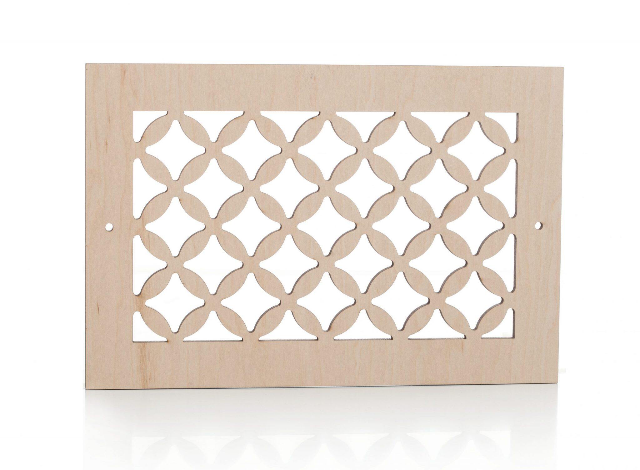 Wood Registers, Laser Cut, Wall/Ceiling/Heating - Pacific Register