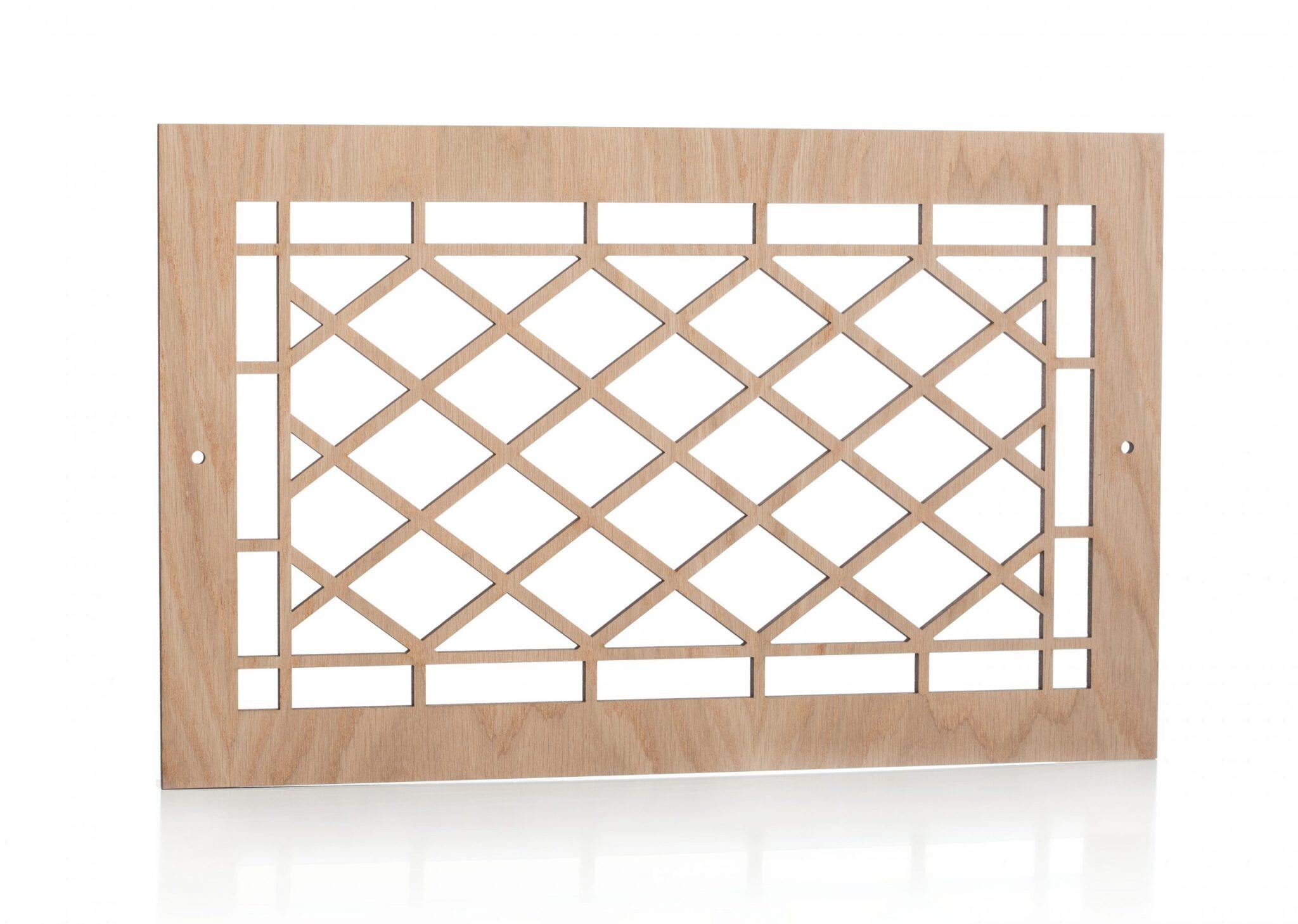 Wood Registers, Laser Cut, Wall/Ceiling/Heating - Pacific Register