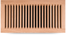 Wood Registers: Flush Mount Grilles - Pacific Register
