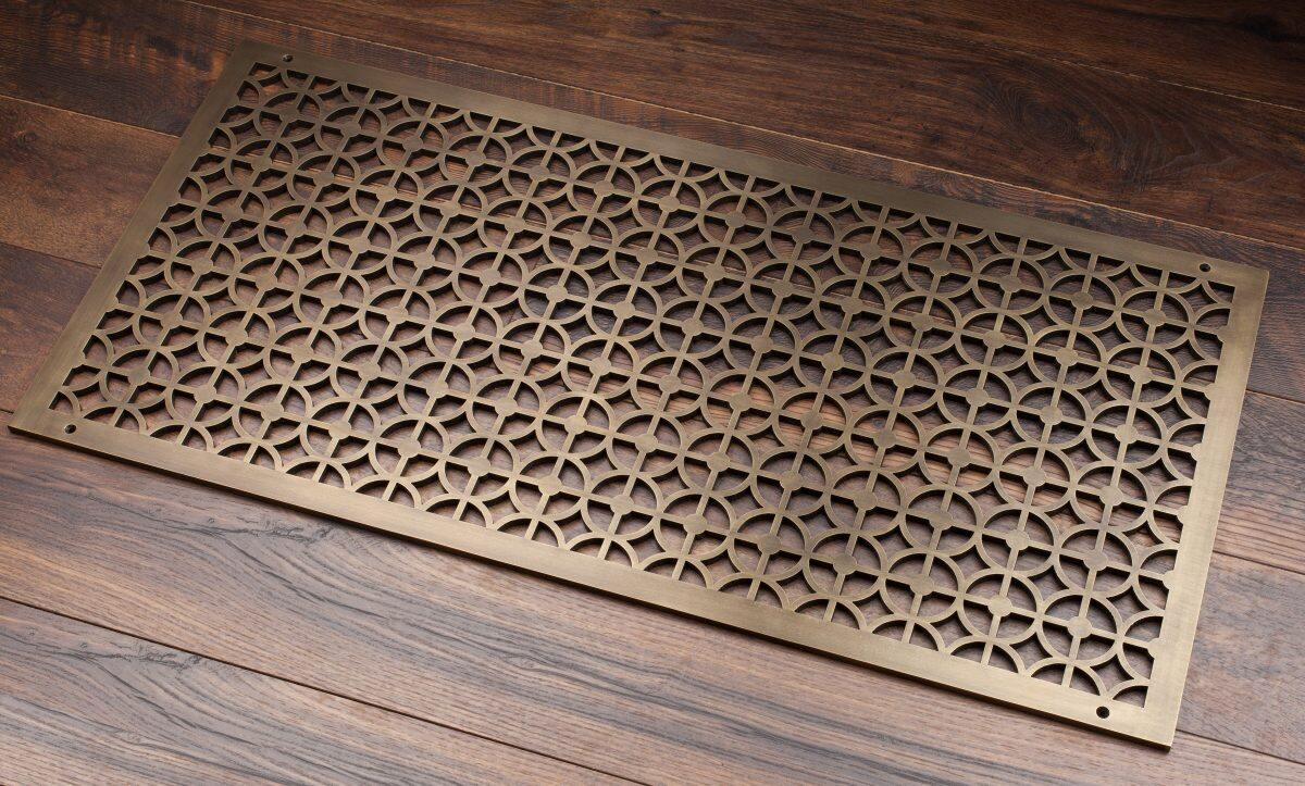 Custom Brass Registers - Pacific Register