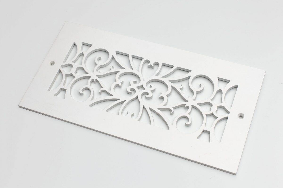 Laser Cut Aluminum Vent Covers - Pacific Register