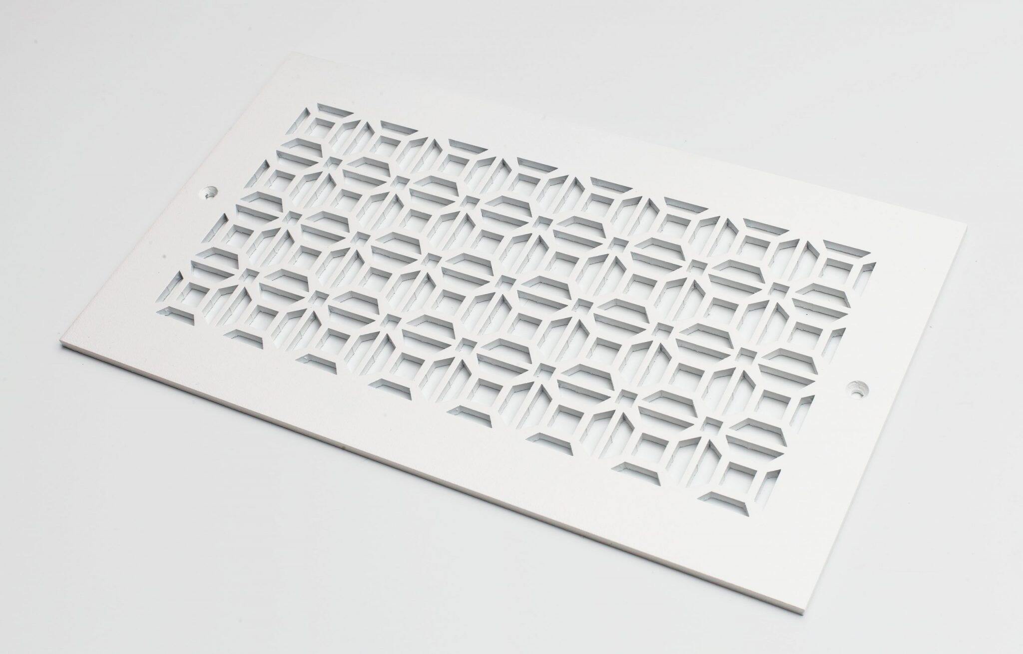 Laser Cut Aluminum Vent Covers - Pacific Register