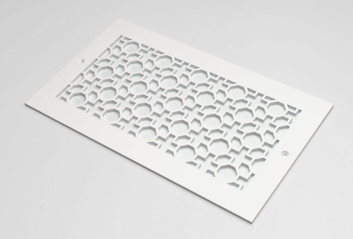 Laser Cut Aluminum Vent Covers - Pacific Register