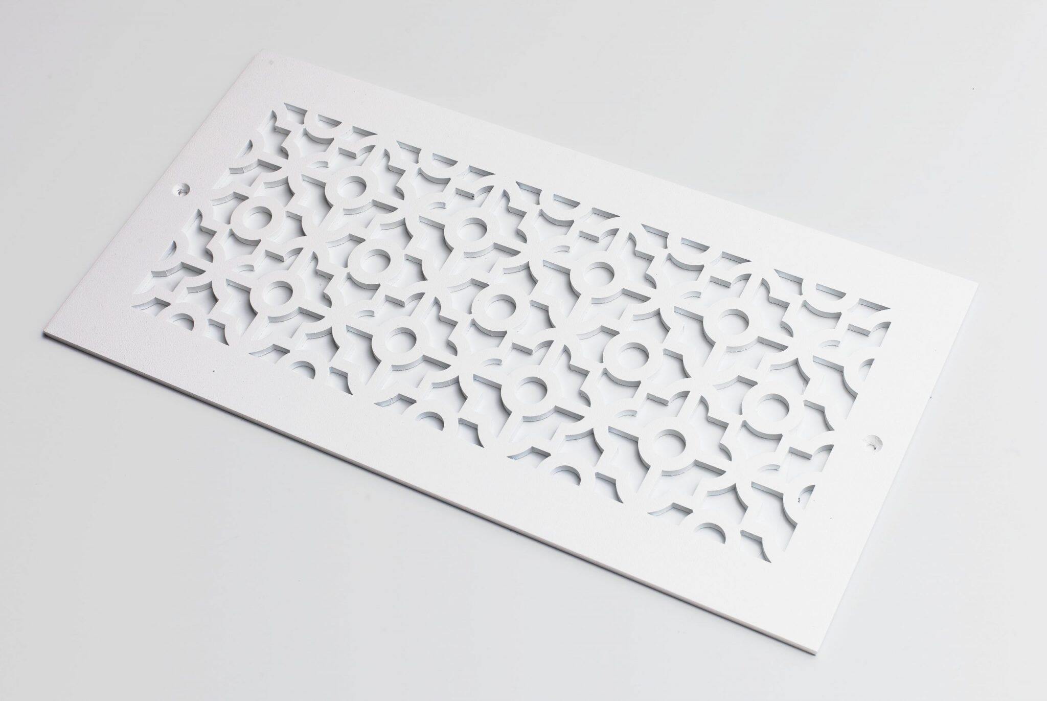 Laser Cut Aluminum Vent Covers - Pacific Register