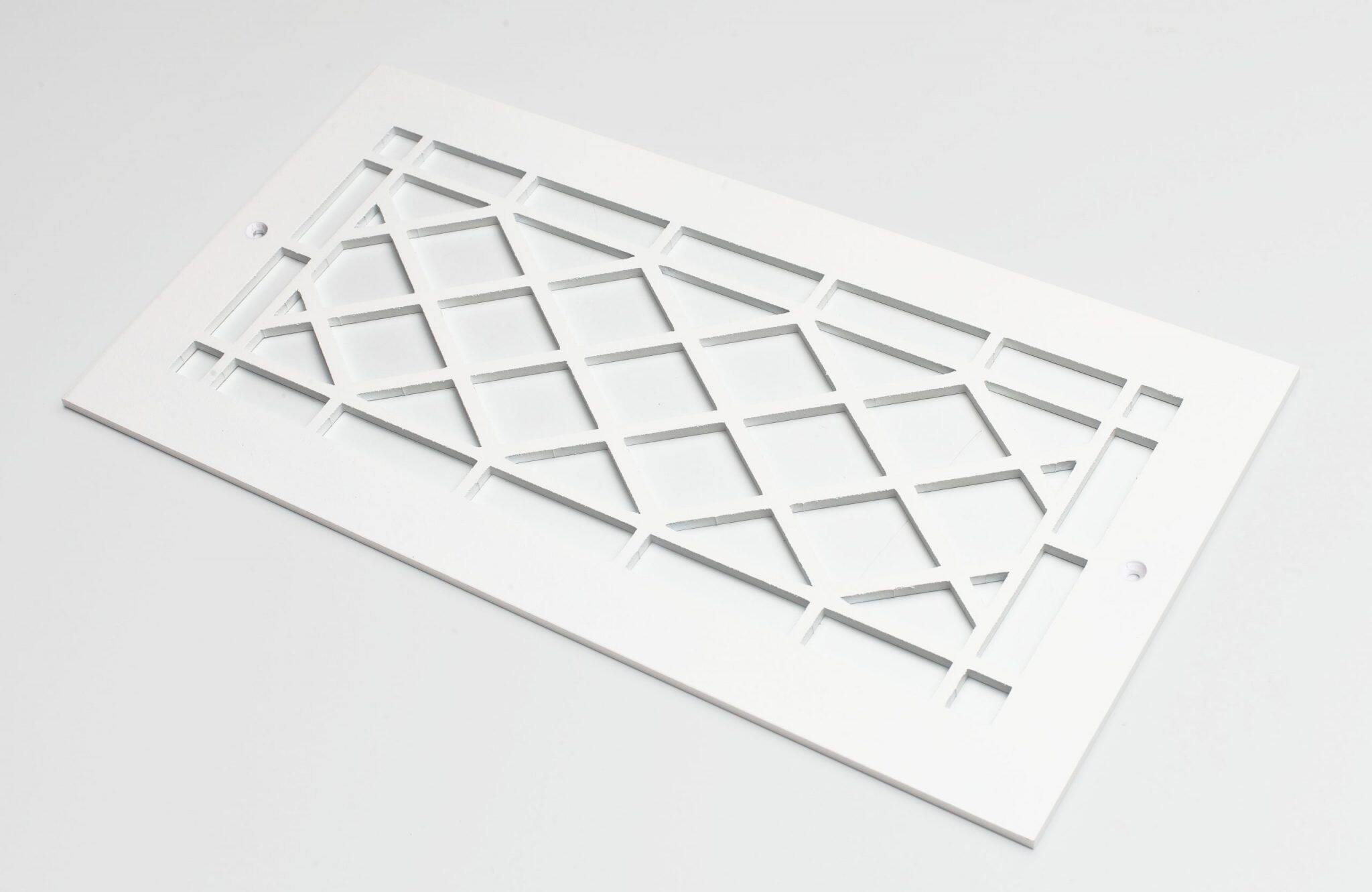 Laser Cut Aluminum Vent Covers - Pacific Register